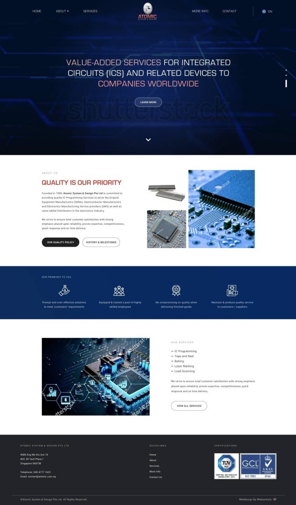 Atomic System & Design - Web Development Company Singapore